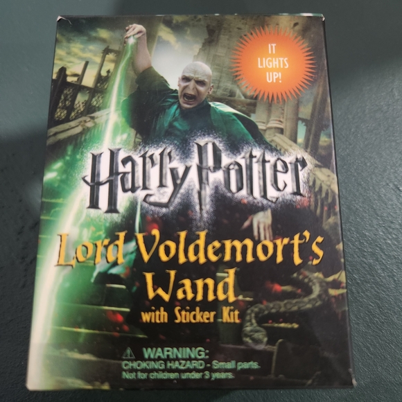 Warner Bros. | Accents | Harry Potter Lord Voldemorts Wand With Sticker ...